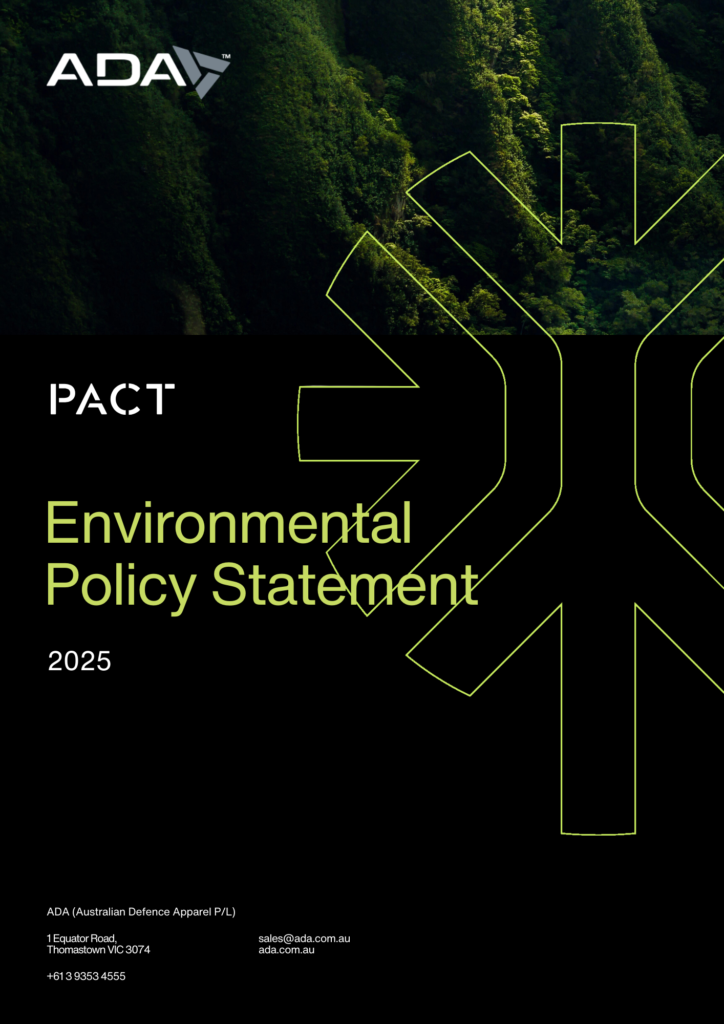 Environmental Policy Statement – ADA