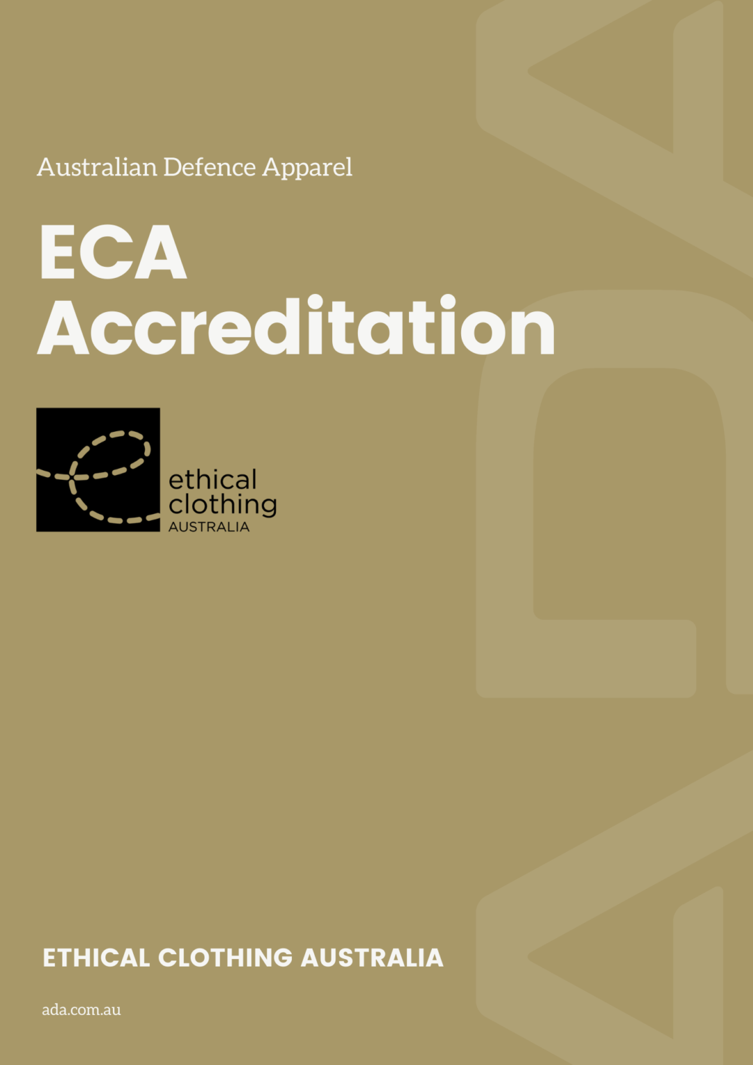 ECA Accreditation – ADA